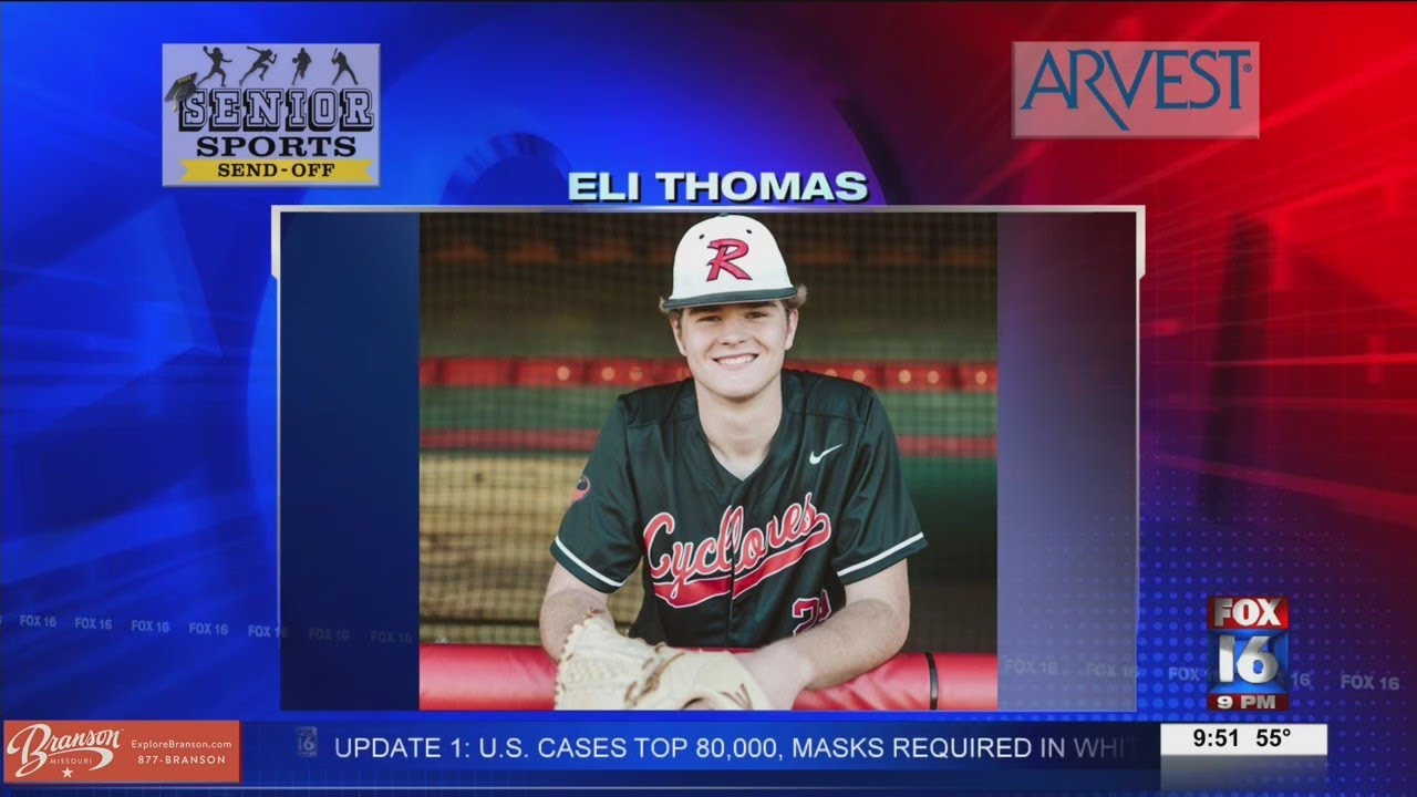 Senior Sports Send-Off: Eli Thomas - YouTube