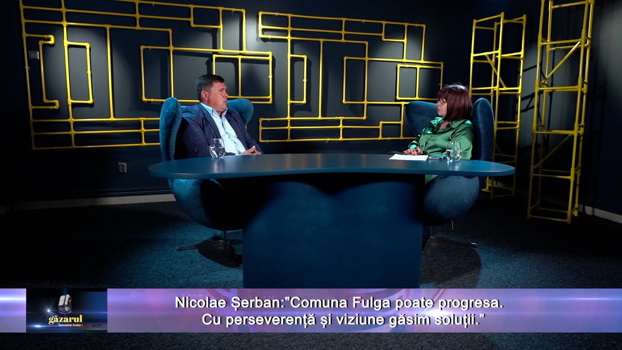Nicolae Serban: "Comuna Fulga poate progresa. Cu perseverenta si ...