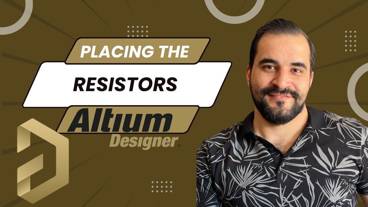 Placing the resistors-Altium Designer - YouTube