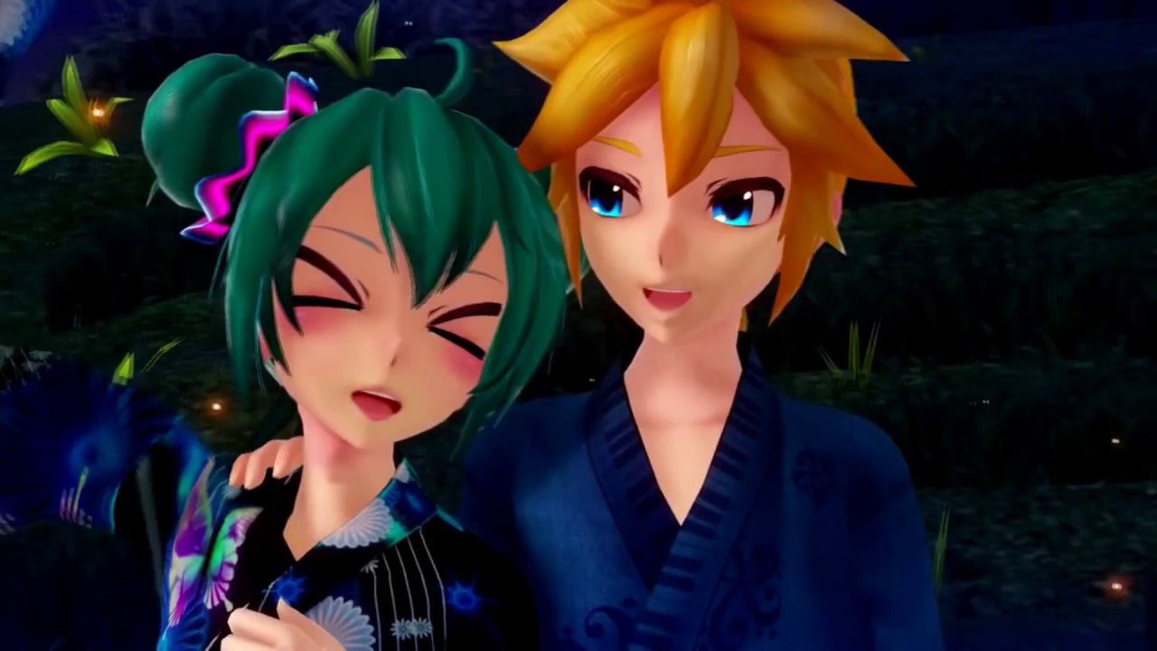 打上花火 Uchiage Hanabi 【MMD 初音ミク x 鏡音レン Hatsune Miku x Kagamine Len】 - YouTube