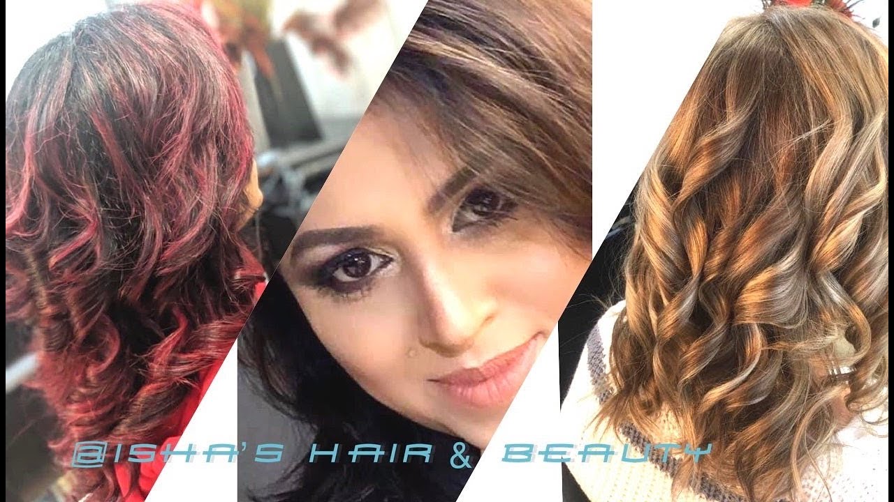 How to color your hair?Ombre/Balayage Hair Color Technique - step by ...