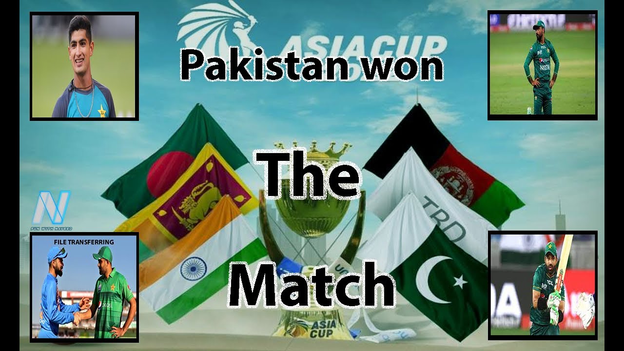 Pakistan Won The Match From India - YouTube