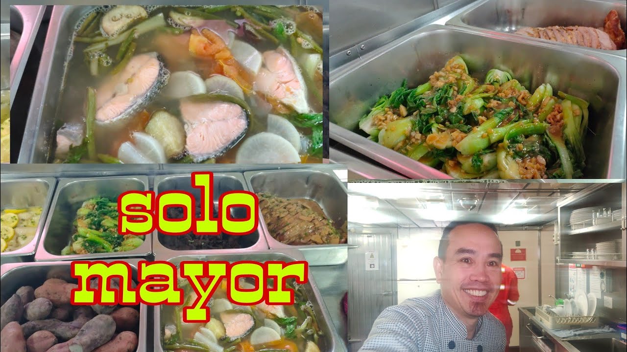 CHIEF COOK WALANG MESSMAN PREPARING SNACKS, LUNCH LAHAT NA.BUHAY MAYOR ...
