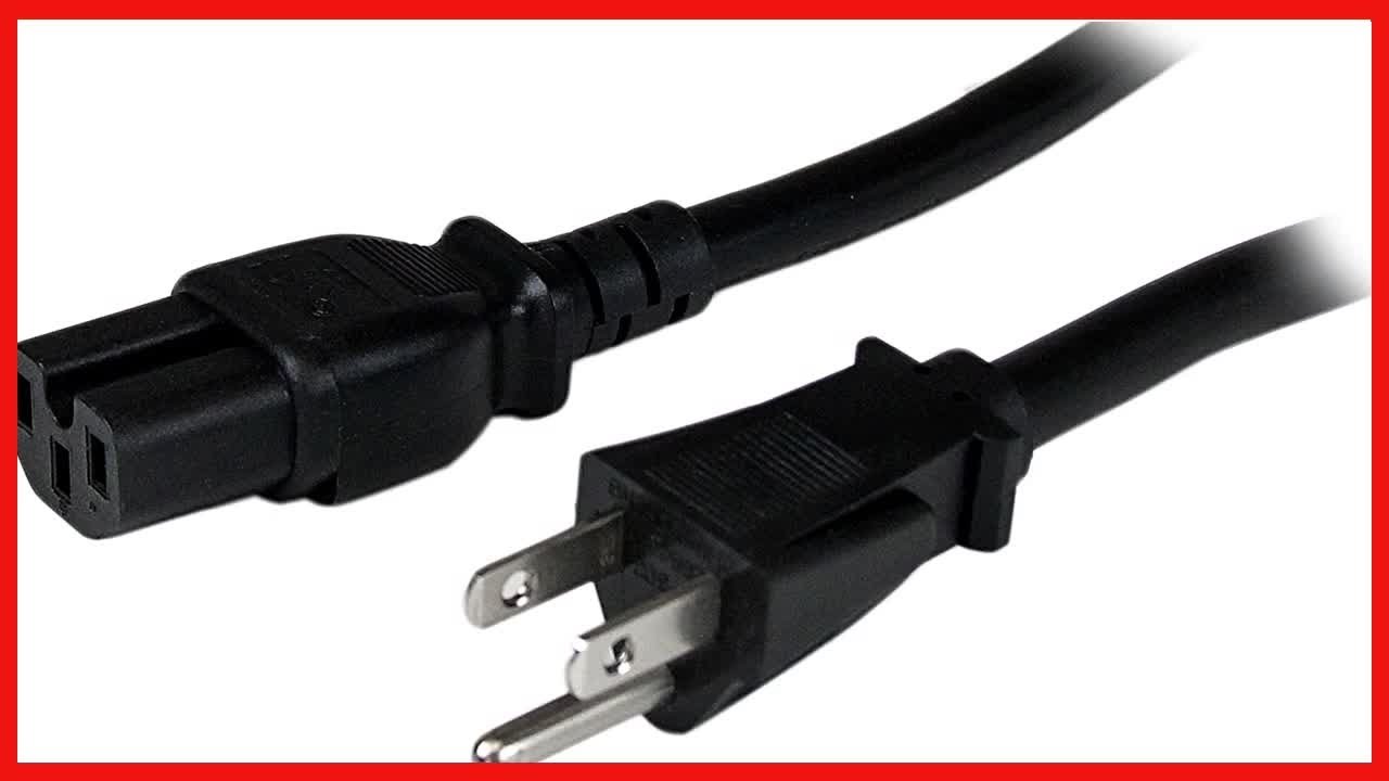Great product - StarTech.com 8ft (2.4m) Heavy Duty Power Cord, NEMA 5 ...