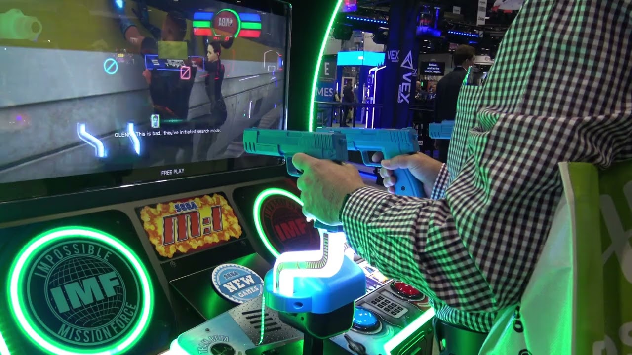 Mission: Impossible Arcade DX Model by Sega Amusements [IAAPA 2021 ...