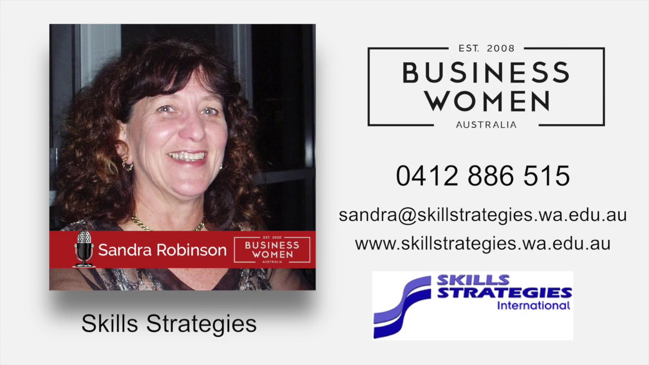 Business Women Australia - Sandra Robinson - YouTube