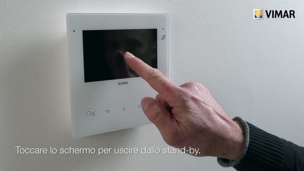 Videocitofono connesso Tab 5S Up. Funzioni e regolazioni by Vimar - YouTube