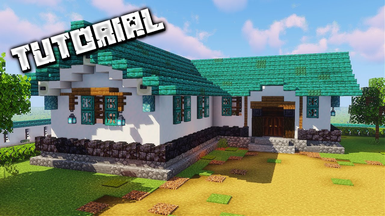 How To Build A Japanese Barracks | Minecraft Tutorial - YouTube