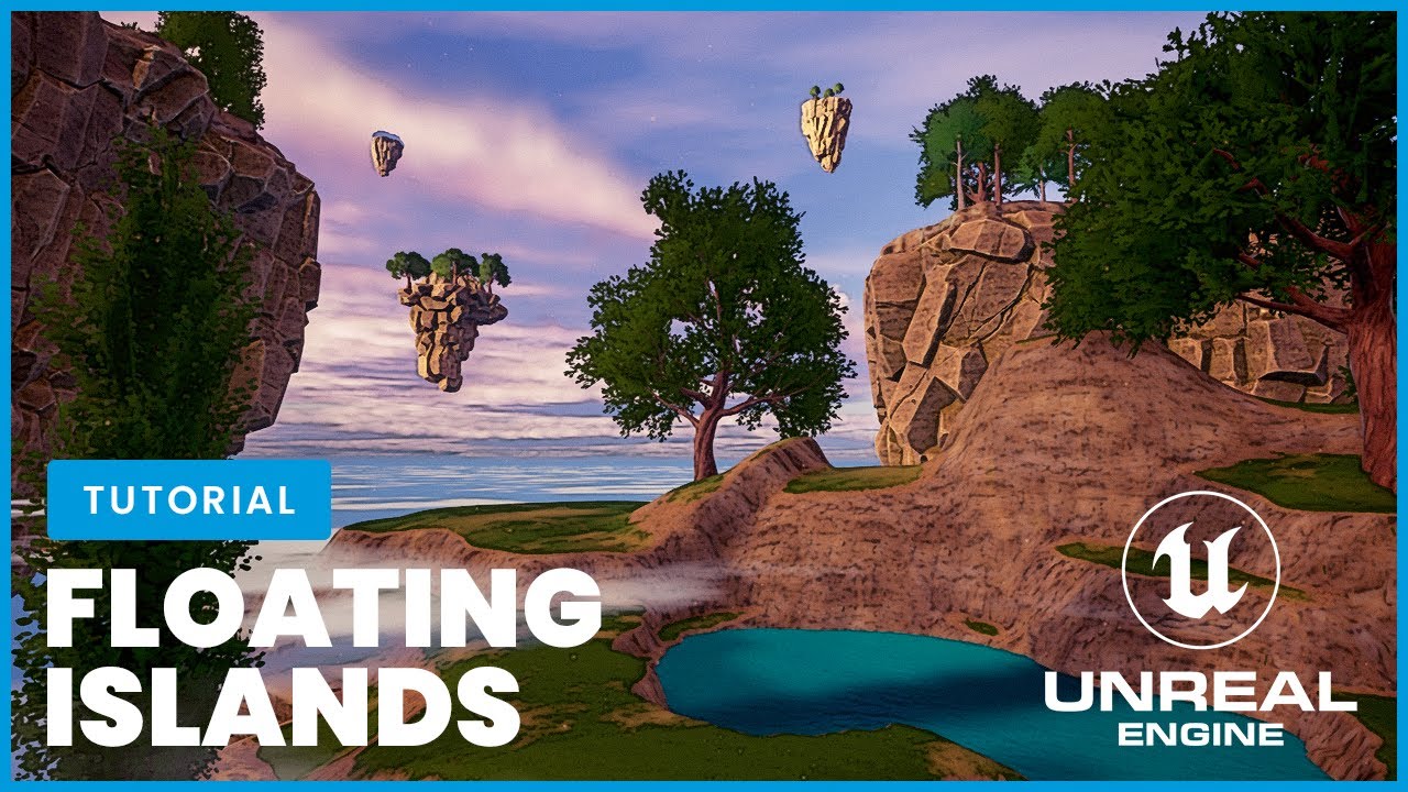 How To Make Floating Islands In Unreal Engine - YouTube