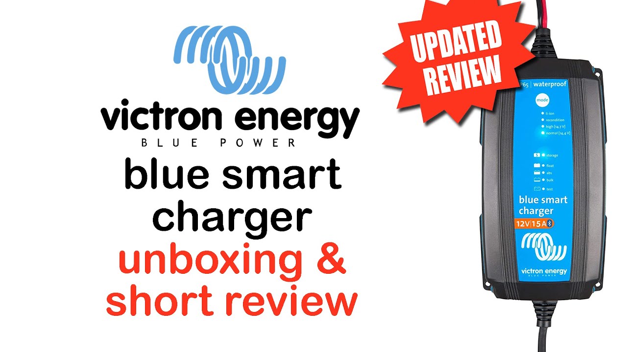 BEST? 12V Battery Charger VICTRON Energy Blue Smart Charger Unboxing ...