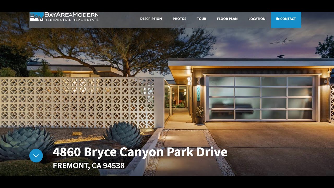 SOLD -Palm Springs in Bay Area - MCM home w/Breeze Blocks in Fremont ...