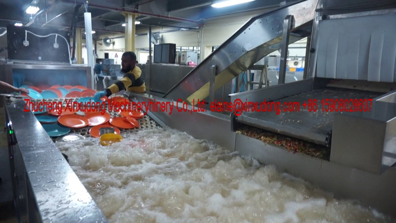 automatic dish / plate sorting machine, color sorter, shape sorter ...