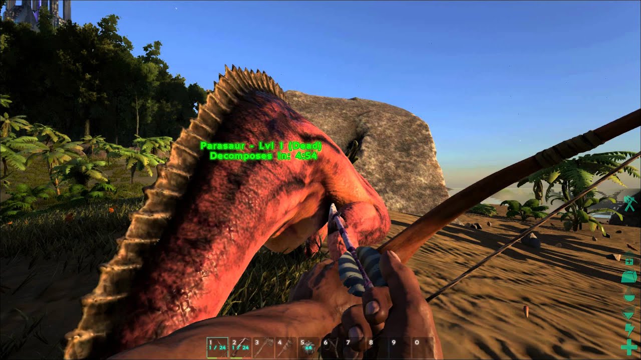 Ark Survival Evolved: Poison arrows - YouTube