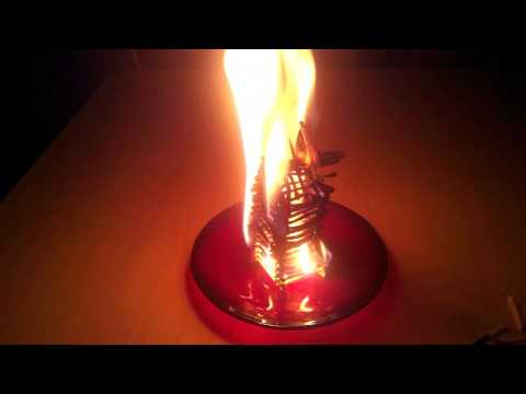 Kibritten Bina Yapıp Yakıyoruz! Yanma Videosu!