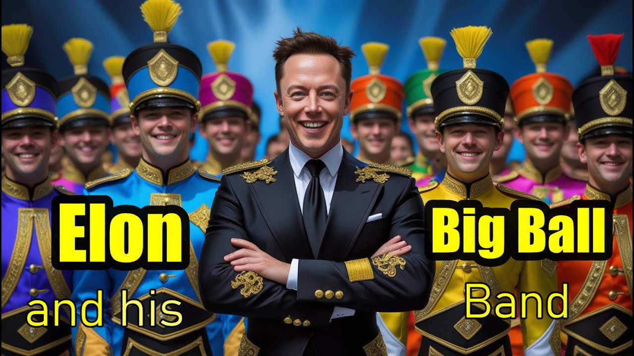 Elon and his Big Ball Band (Elon Musk, Donald Trump Parody song in ...