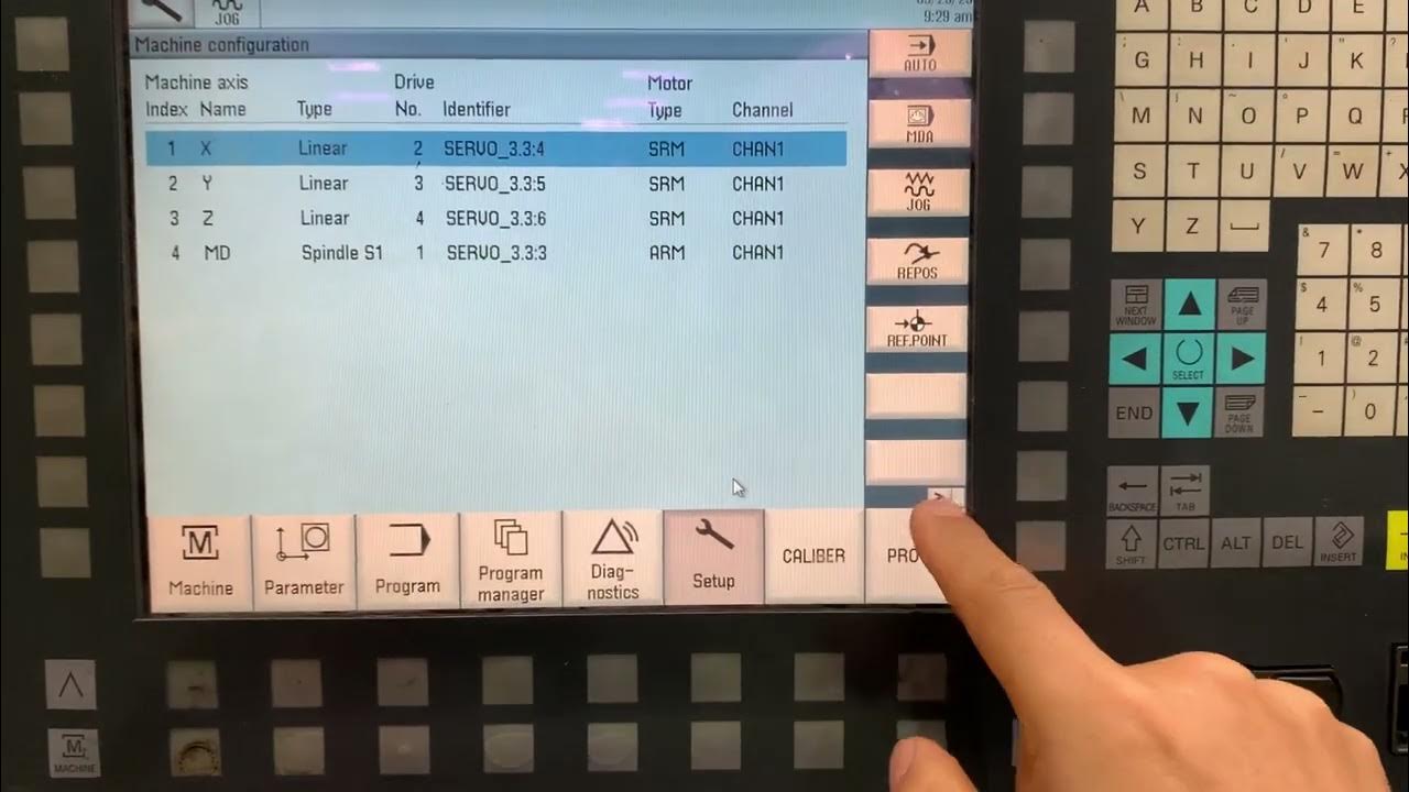 Sinumerik 840D sl: How to access the STEP7 embedded - YouTube