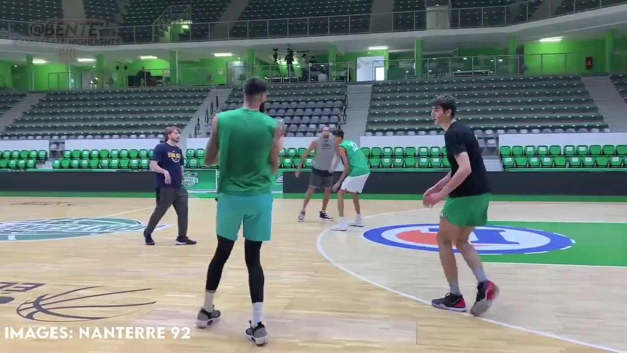Victor Wembanyama Rudy Gobert & Vincent Poirier Boston Celtics 2v2 ...