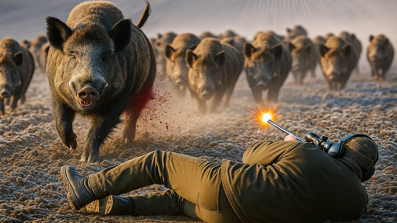 RED ALERT – Wild Boar Attack on Farms Sparks Immediate Fight Back - YouTube