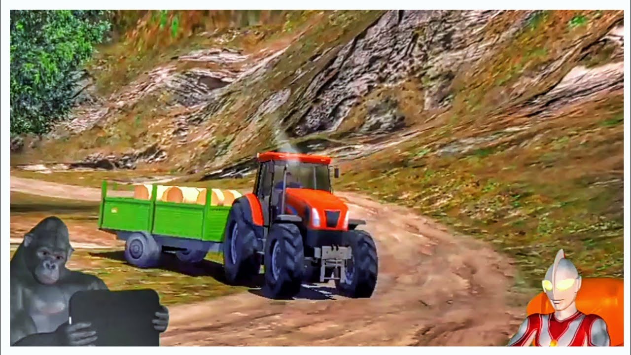 Kartun Traktor Game anak truk traktor - YouTube