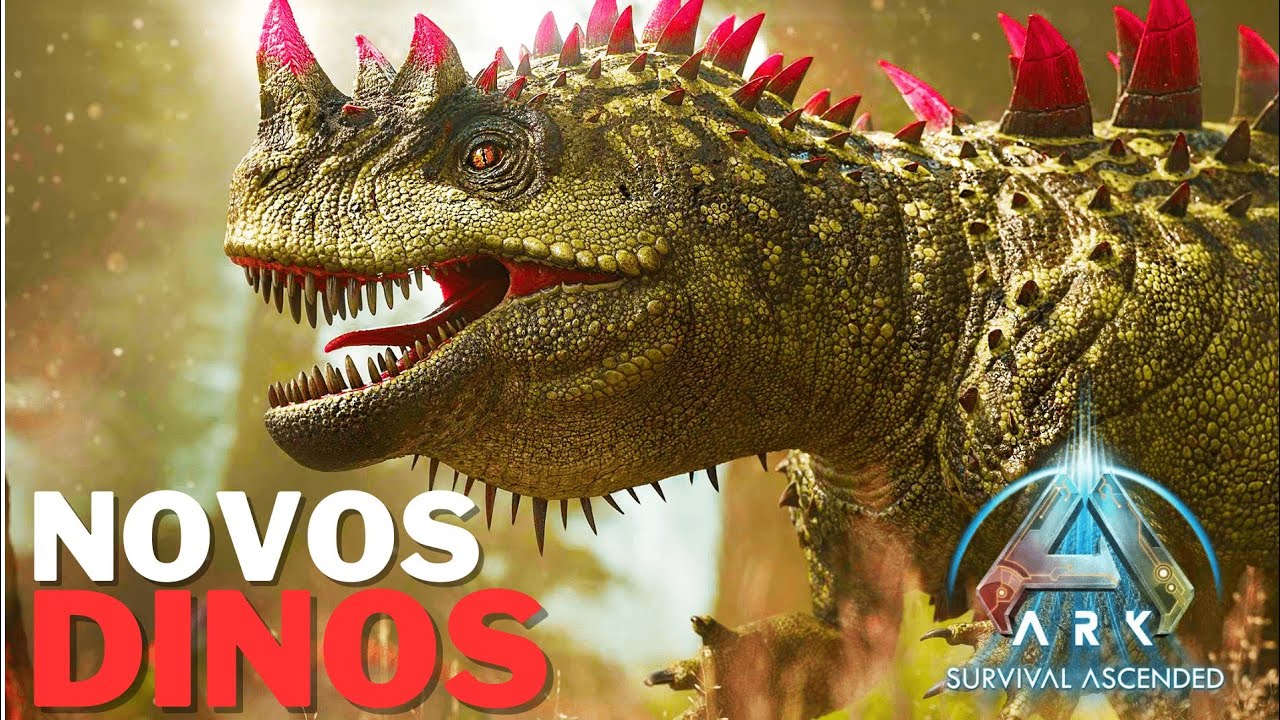 CERATOSAURUS SERÁ O NOVO DINO OFICIAL DO ARK!!! - YouTube