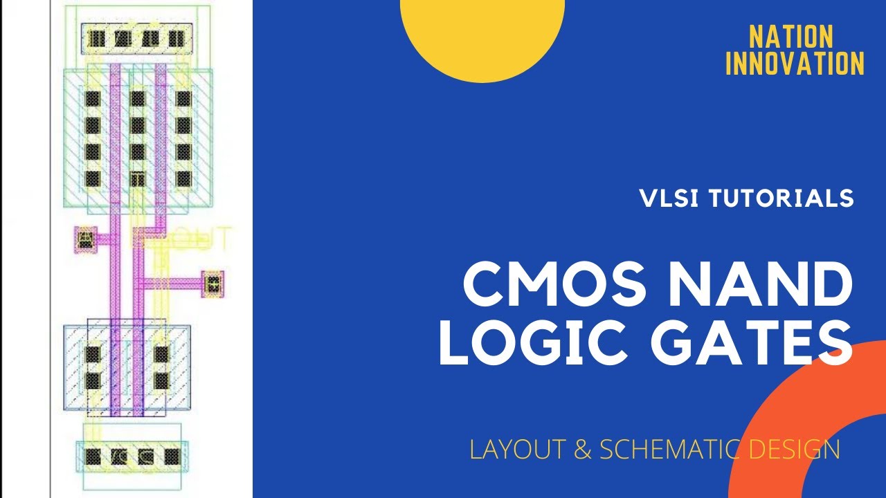 CMOS NAND LOGIC GATE | Schematic and Layout Design | Verification ... CMOS NAND LOGIC GATE | Schematic and Layout Design | Verification ...