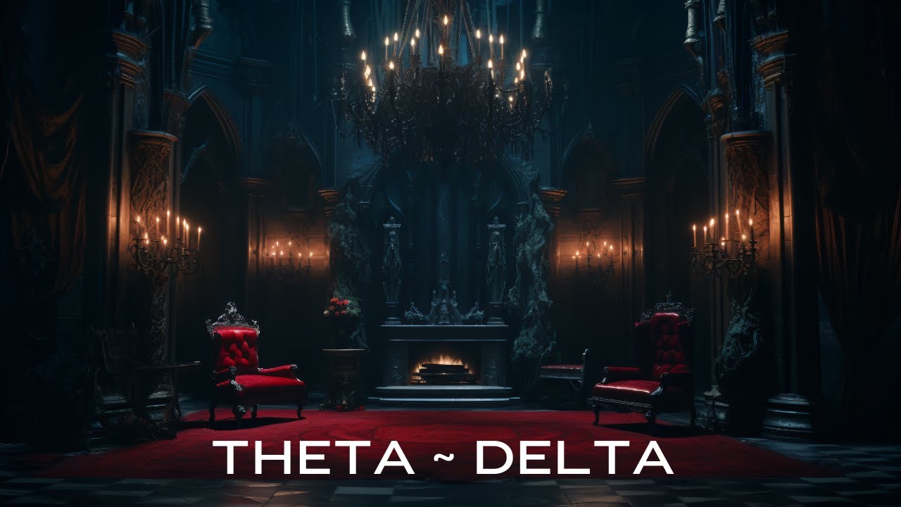 Gothic Reading Room | Soothing Sleep Sounds | Calm Stress & Anxiety # ...