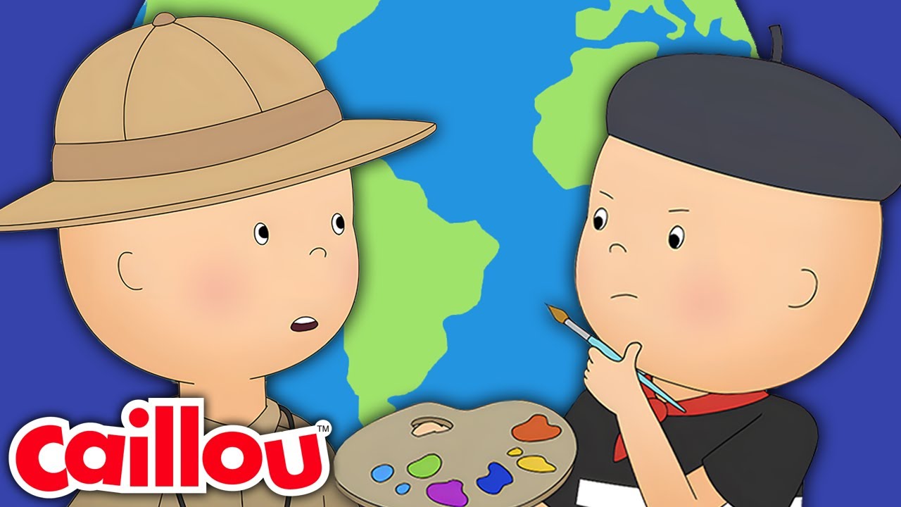 Around the World | Caillou's New Adventures | Season 3: Episode 22 ...