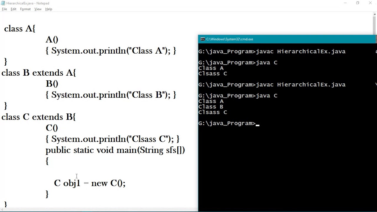 Hierarchical Inheritance Example In Java YouTube hierarchical-inheritance-example-in-java-youtube