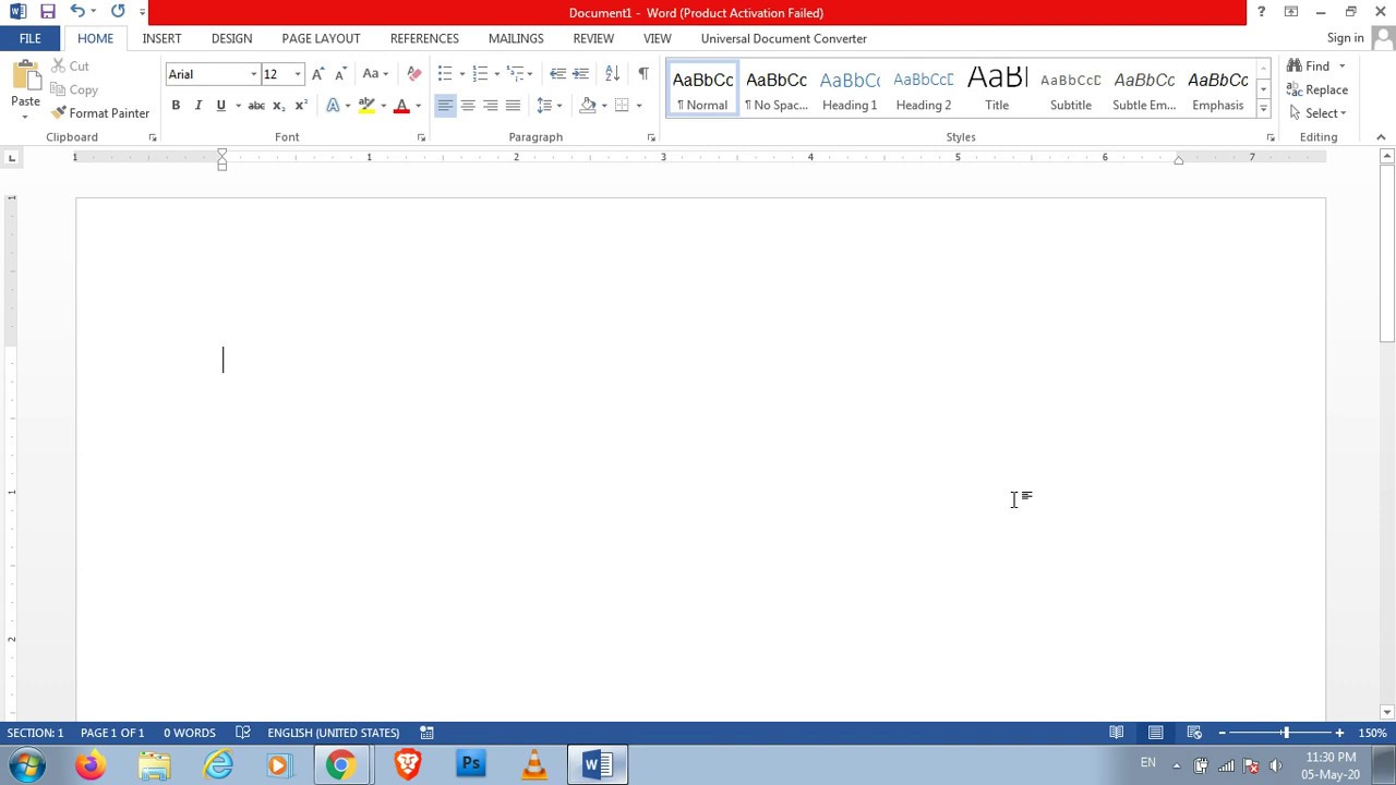 Microsoft Word ( Demo Text ) - YouTube