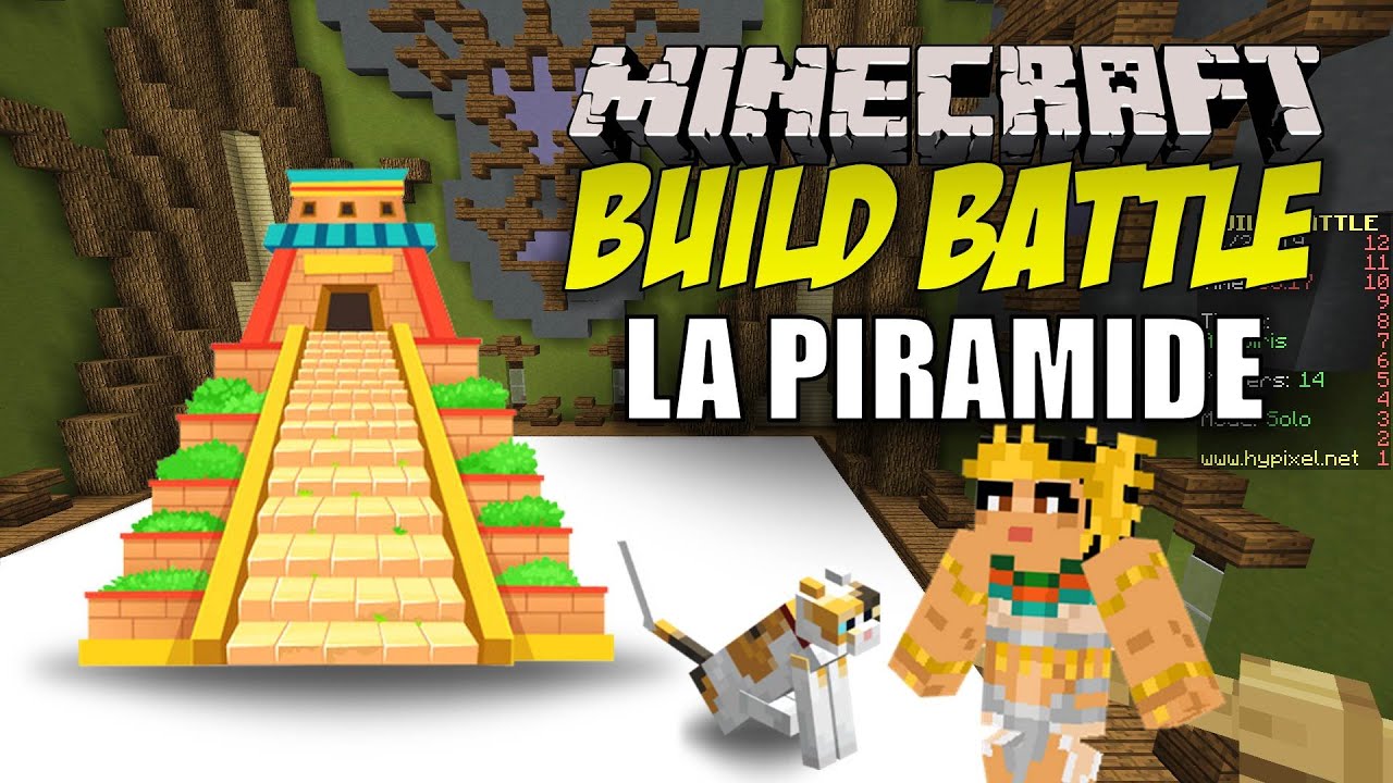 Minecraft: Build Battle, La Piramide. - YouTube