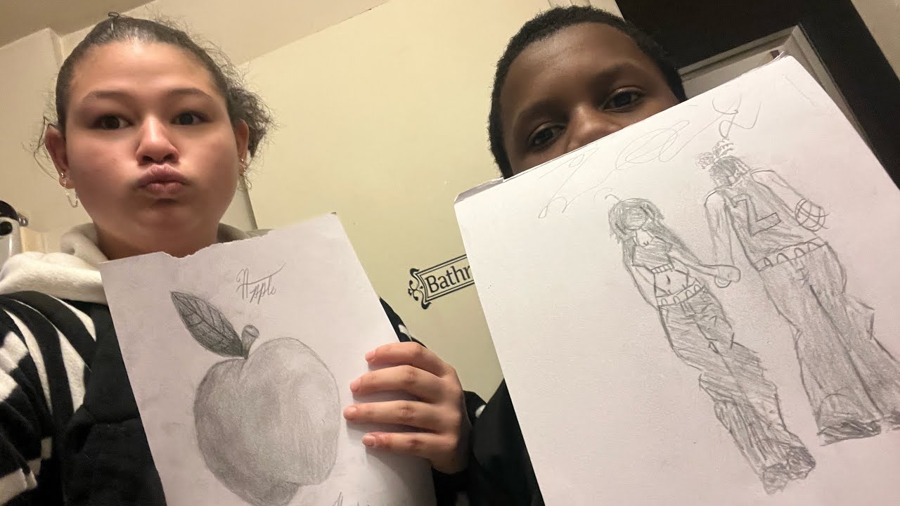 Drawing Challenge “who draws better” - YouTube