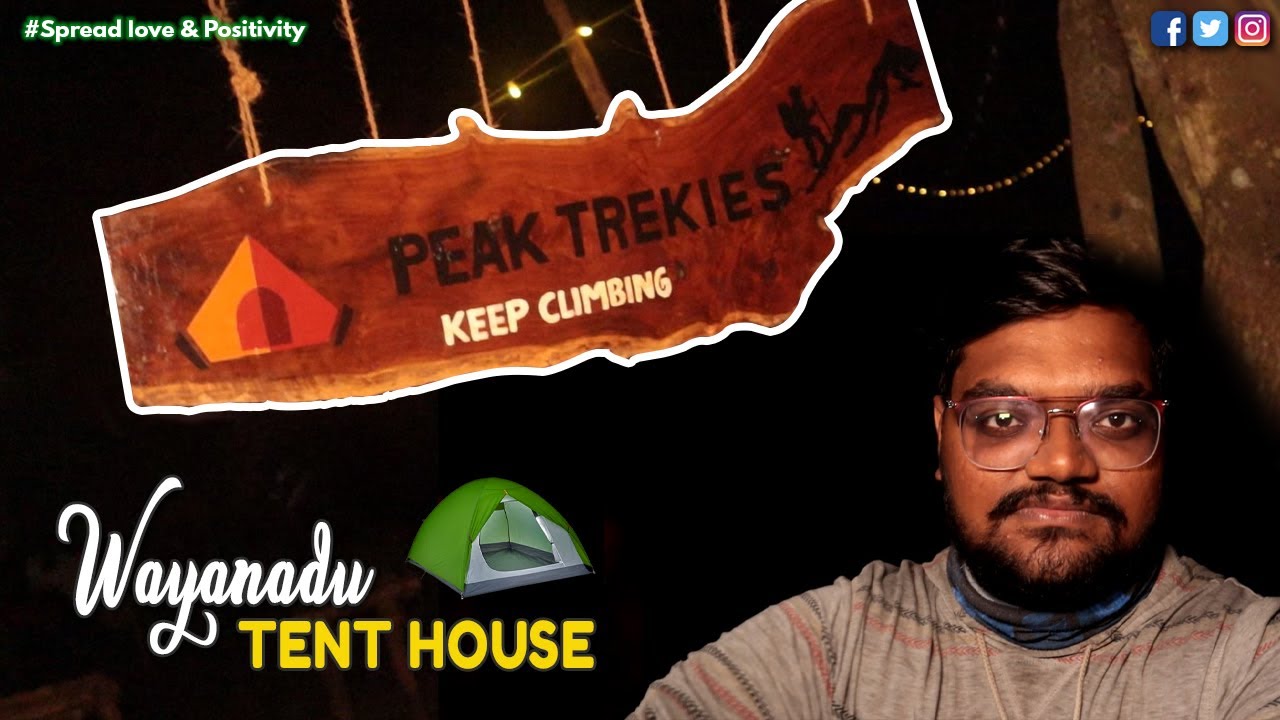 Wayanad Tent House Night Stay | Travel Vlog | PV Vlogs Tamil - YouTube