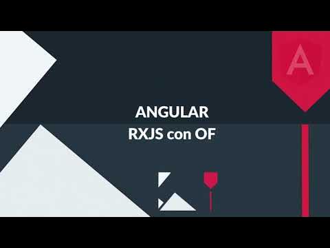 Angular: Comprendiendo la función of con RXJS - YouTube