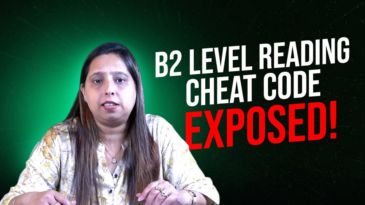 B2 Level Reading Cheat Code Exposed! | Goethe B2 Reading Just Got ...