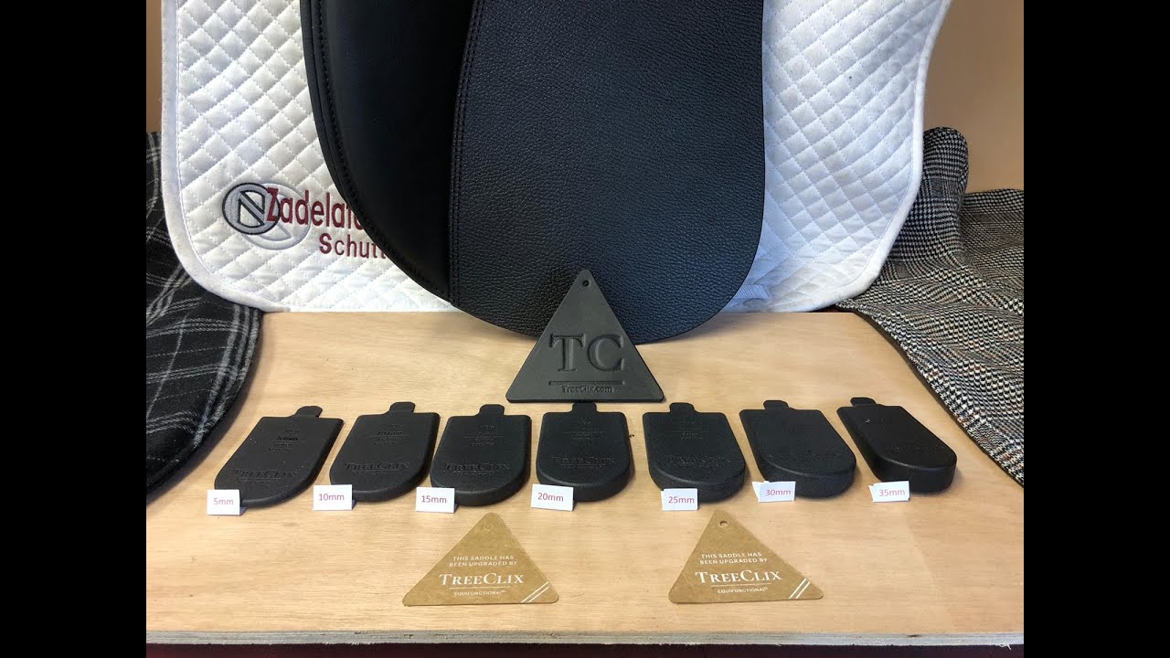 Maakt je schutte zadel flexibel met het TreeClix systeem - YouTube