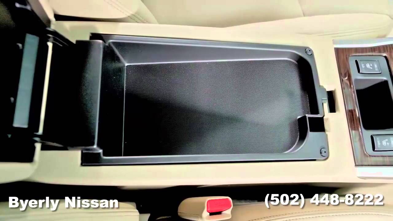 Using the Interior Storage on your 2014 Nissan Altima from Byerly ...