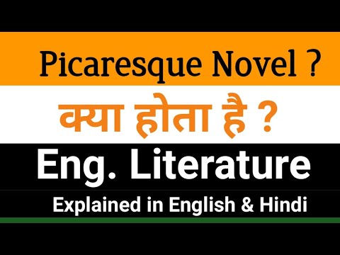 What is Novel ? | Picaresque Novel किसे बोलते है ? | Picaresque Novel ...