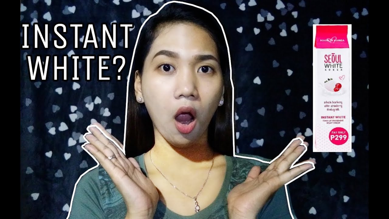 SEOUL WHITE KOREA (CHOK CHOK) INSTANT WHITE MILKY CREAM REVIEW ...
