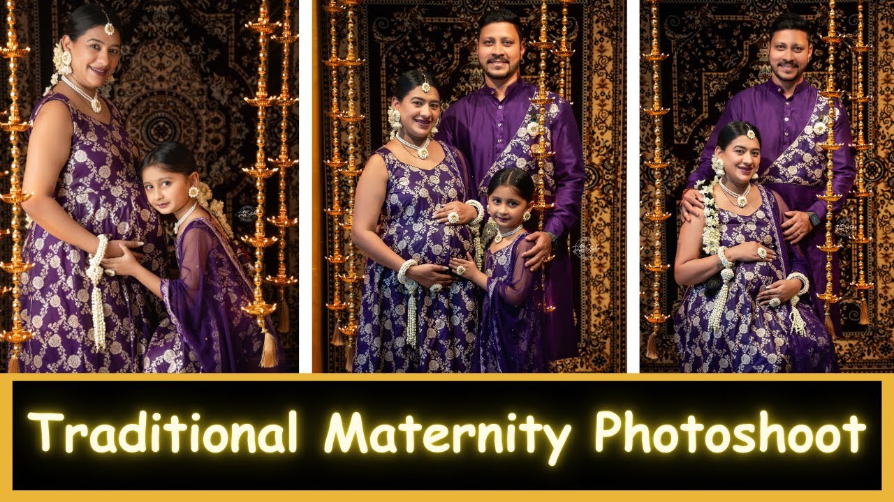 Traditional Maternity Photoshoot | Marathi Vlog 582 | - YouTube