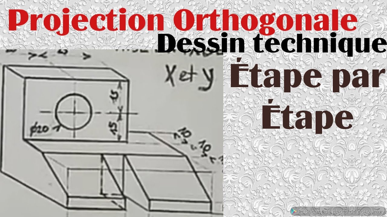 Projection orthogonale d'un dessin, projection orthogonale en dessin ...