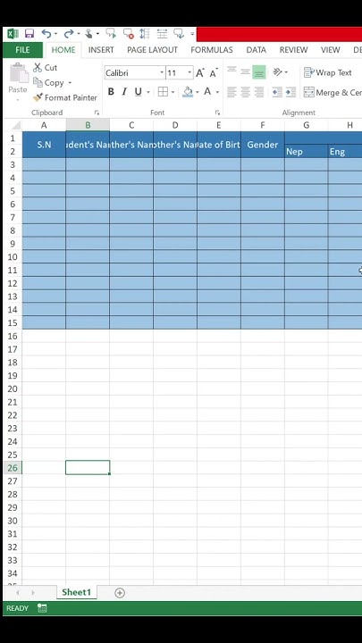 How to Auto fit specific Columns in Excel using VBA || Automatic ...