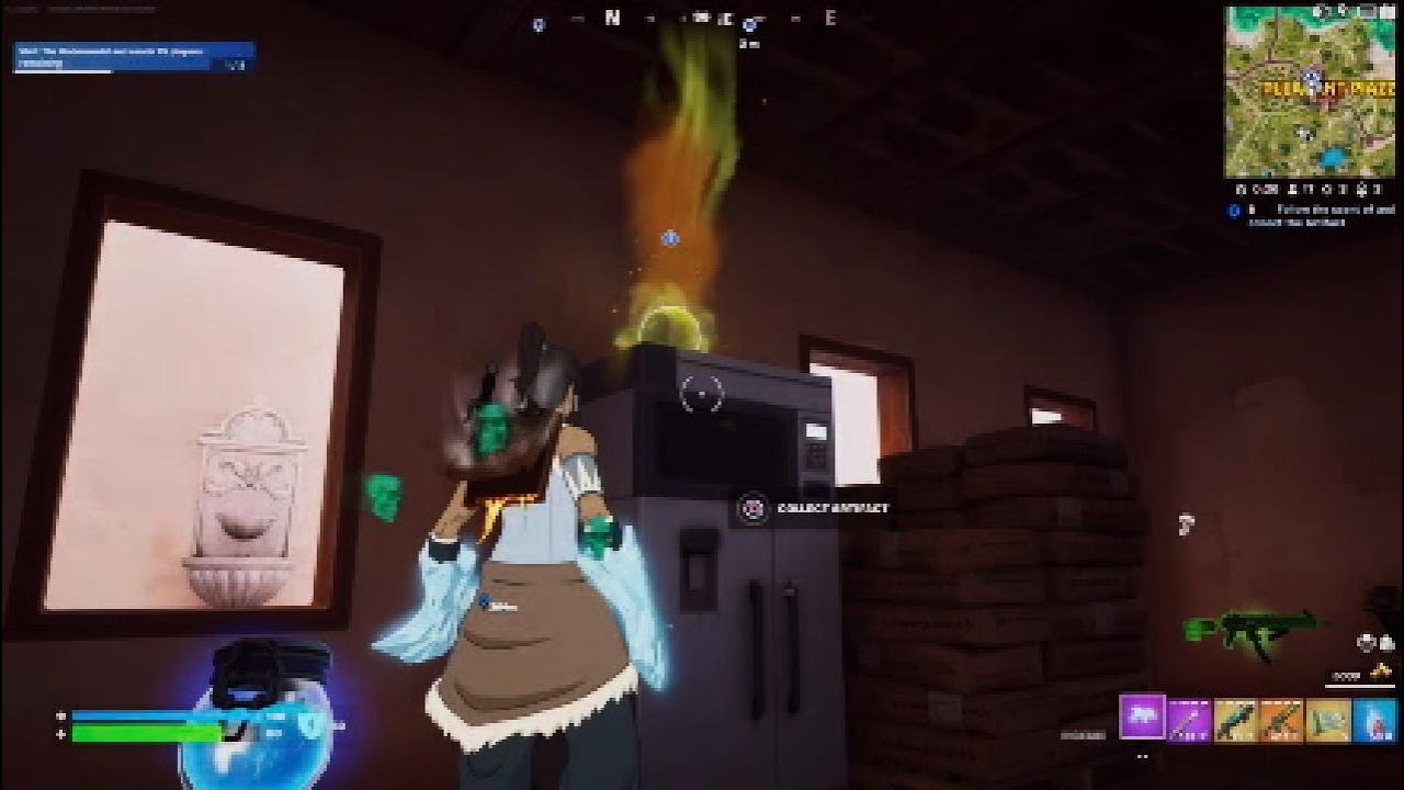 Fortnite Follow The Scent of And Collect The Artifact Quest - YouTube