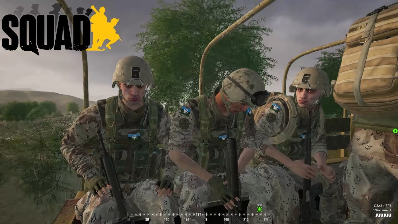 Squad Gameplay | Middle Eastern Alliance vs Russian Ground Forces - YouTube