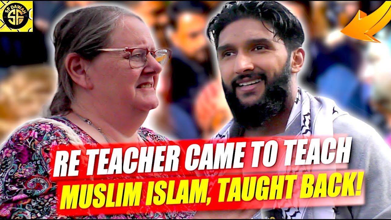 RE Teacher & Expert of ISLAM Came to DESTR0Y Muslim, DESTR0YED Stratford Speaker's corner - YouTube