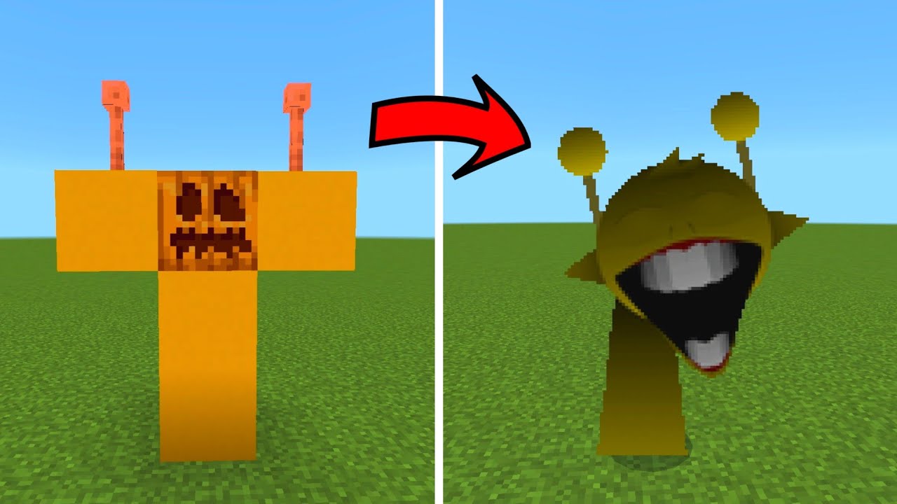 How To Summon Horror INCREDIBOX Sprunki Simon in MINECRAFT - YouTube