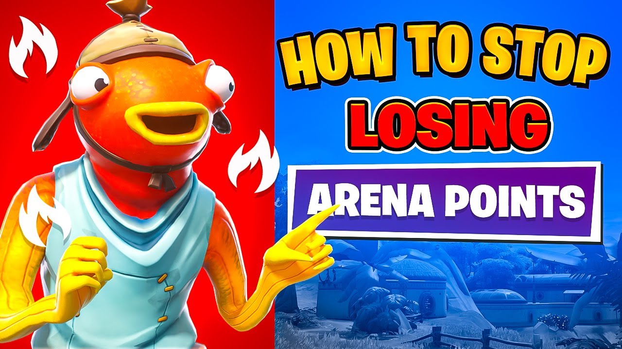 How To Stop LOSING ARENA POINTS in Fortnite! - YouTube