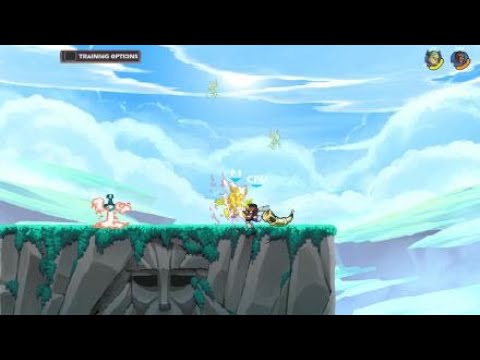 Brawlhalla how to catch bombs - YouTube