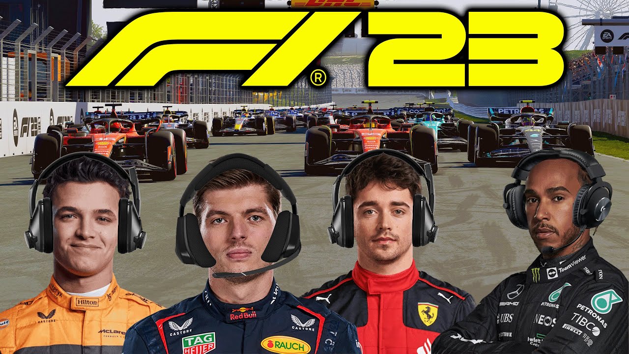 F1 Drivers Play F1 23: Dutch GP - YouTube