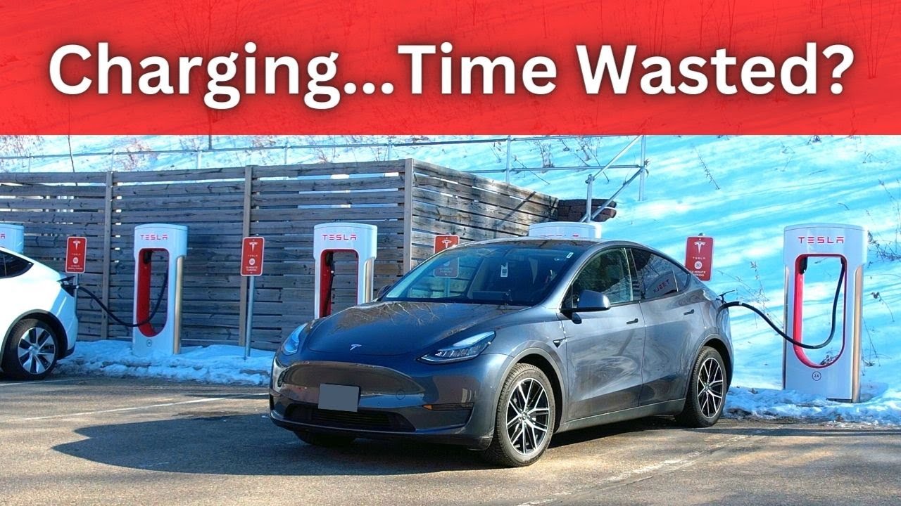 Charging Time versus Gas Stops | Tesla Model Y w/ FSD Beta 10.69.2.3 ...