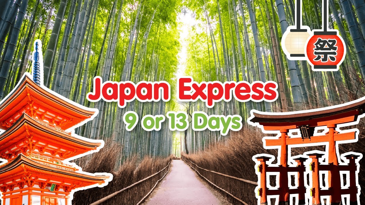 Japan Express 🎏🏯 | Budget Backpacking Trip | 9 or 13 Days | Gap 360 ...